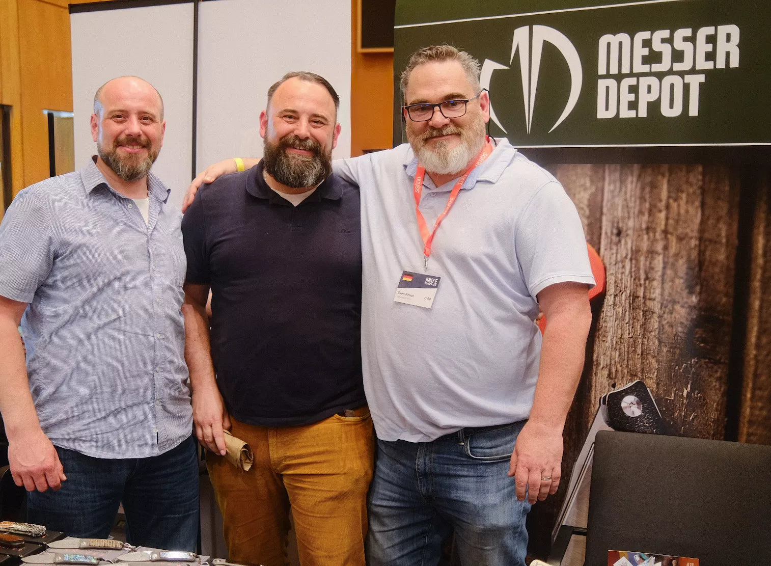 Messerteam Kalb X Arno Bernard Knives und Messerdepot