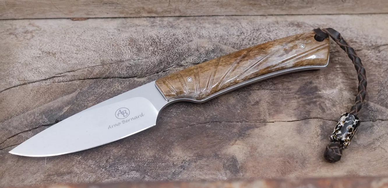 Arno Bernard Knives Marmoset with Giraffe Bone