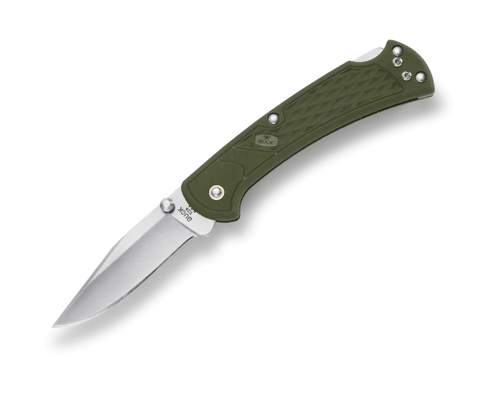 Buck 112 Slim Select Knife OD Green